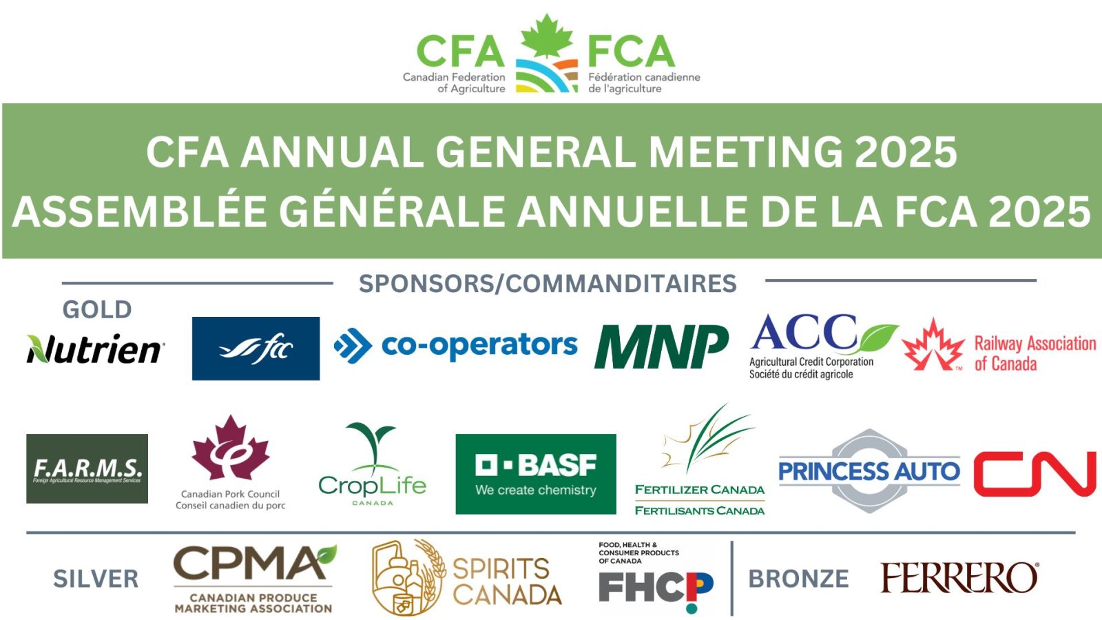 2025 CFA Annual General Meeting | CFA-FCA